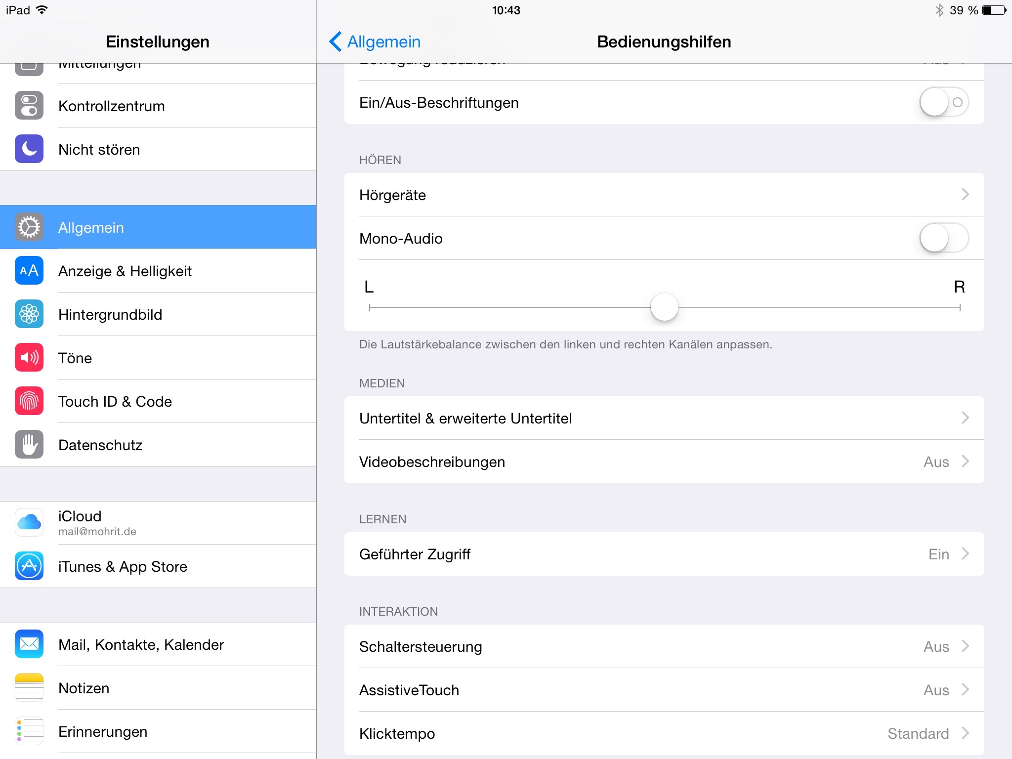 Geführter Zugriff für das iPad Geführter Zugriff für das iPad